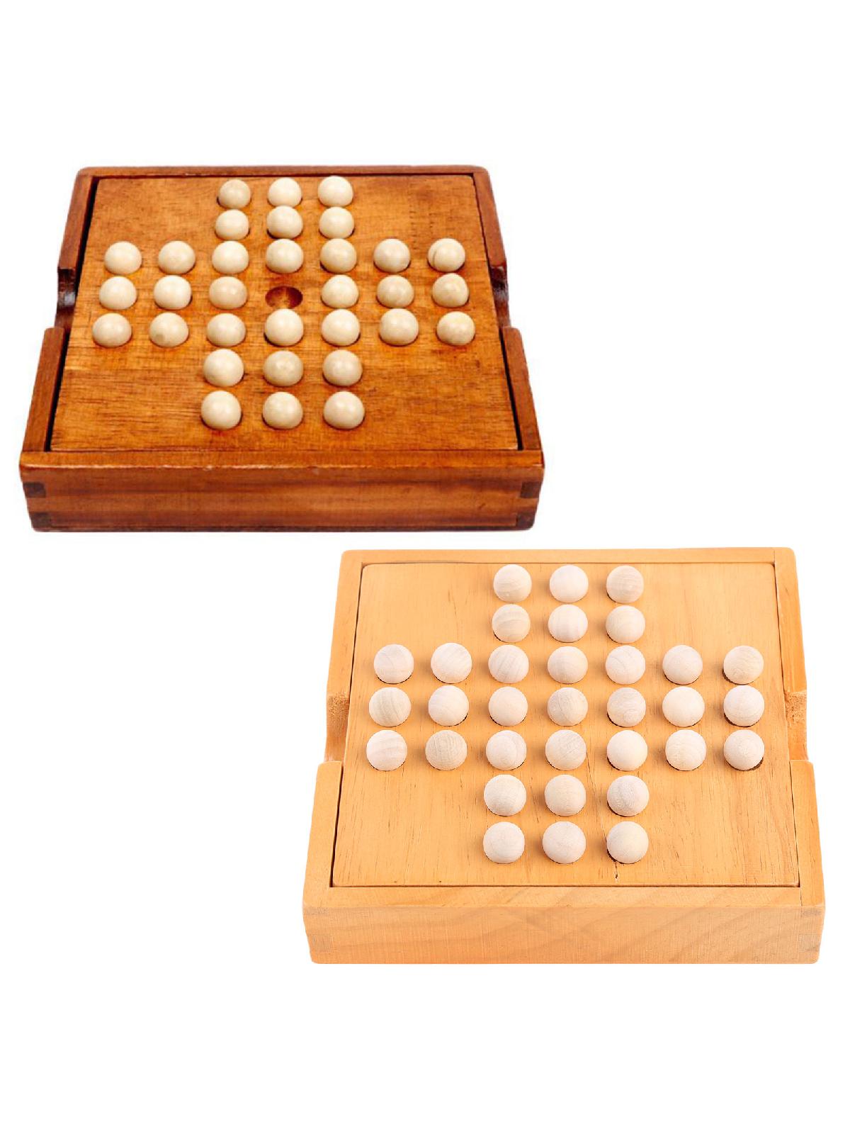 Fryzzolum European Wooden Puzzles Classic Toys Solitaire Chess Puzzles ...