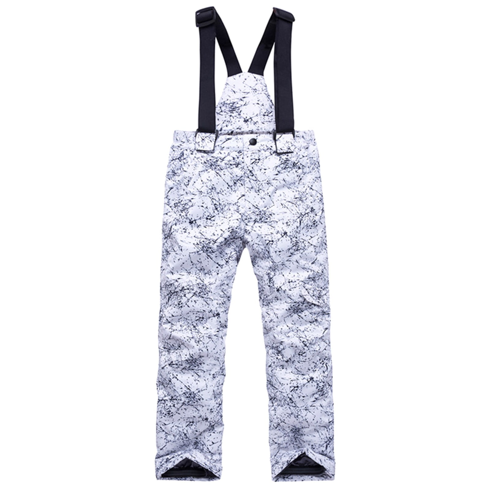 FrzhBrz Kids Snow Bibs Ski Pants Adjustable Snowboard Bib Outdoor ...