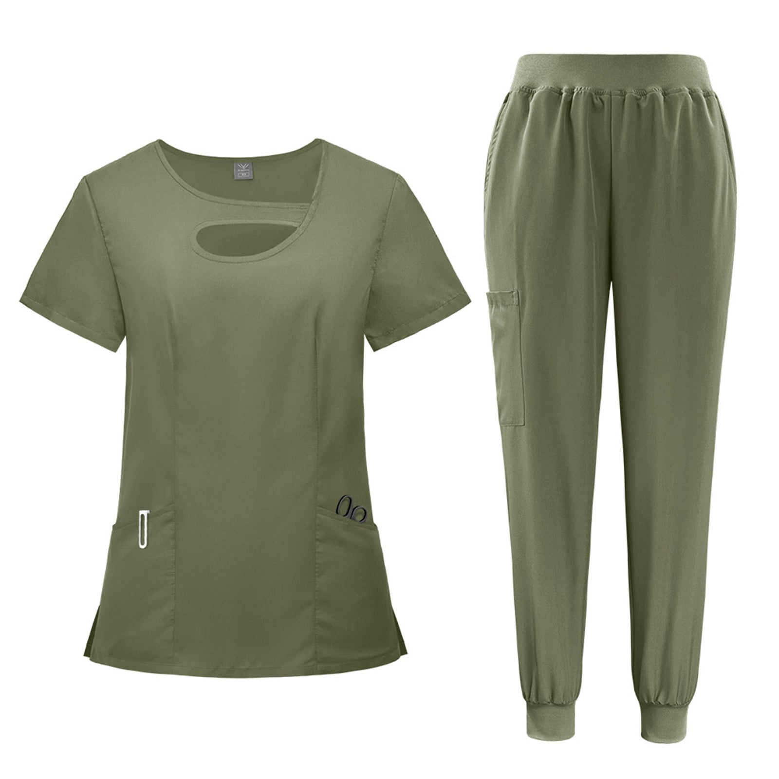 FrzhBrz Sets for Women Scrub Sets, Easy Care Uniform Regular Sizes ...