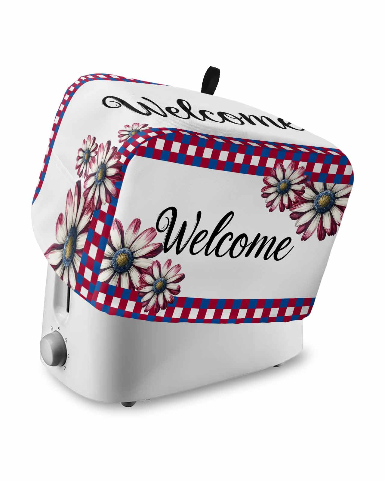 Fsddascl 4th of July Red Blue Small Toaster Cover 2 Slice, Kitchen ...