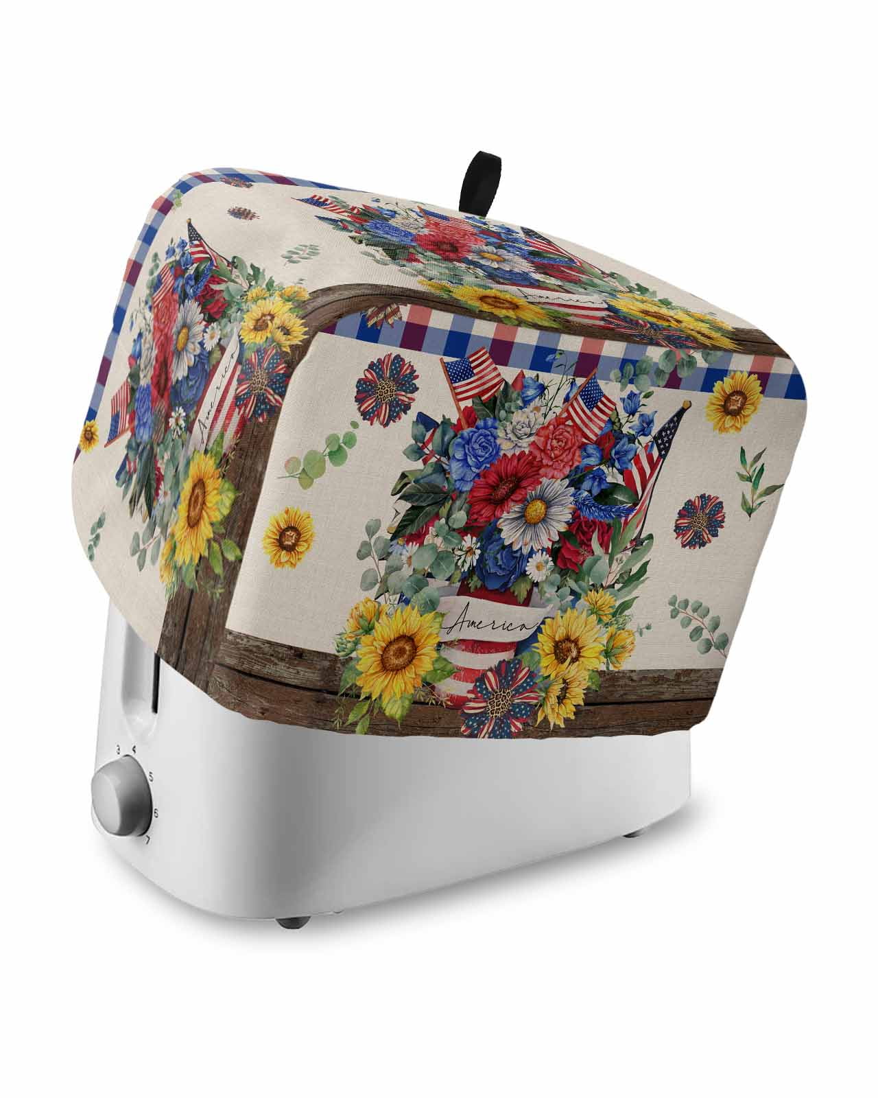 Fsddascl 4th of July Small Toaster Cover 2 Slice, Kitchen Appliance ...