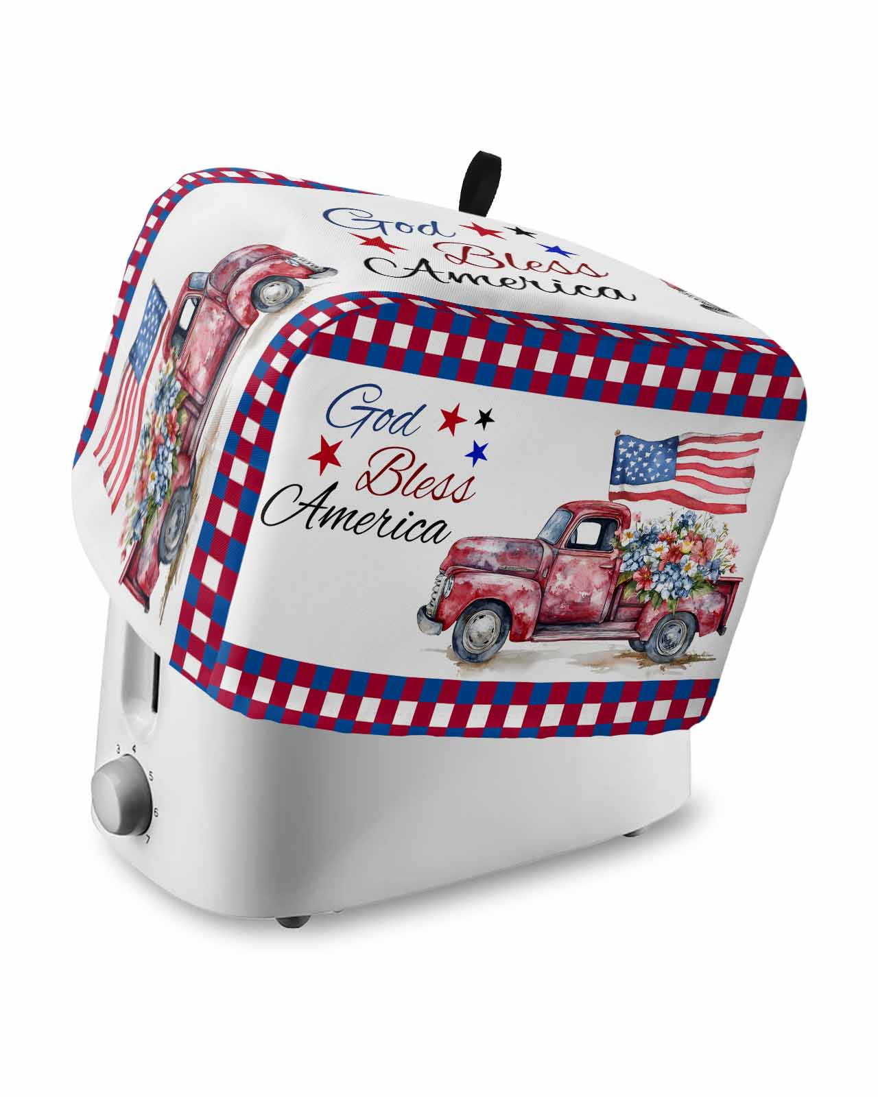 Fsddascl 4th of July Small Toaster Cover 2 Slice, Kitchen Appliance ...