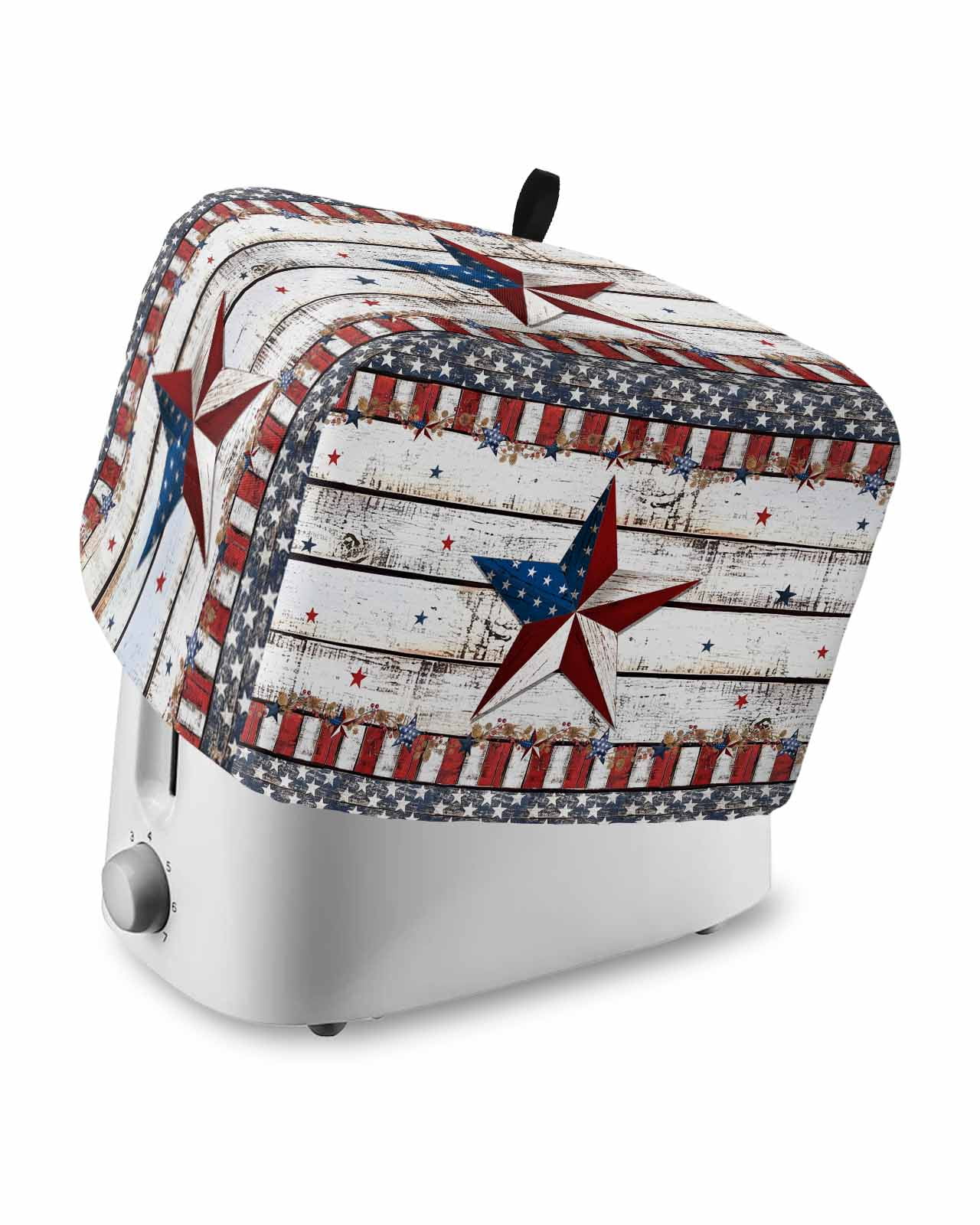 Fsddascl 4th of July Star Toaster Cover 2 Slice, Small Kitchen ...