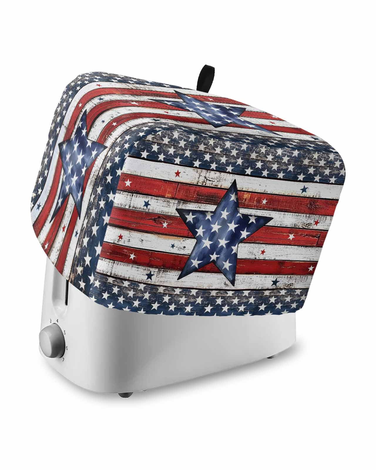 Fsddascl 4th of July Star Toaster Cover 4 Slice, Large Kitchen ...