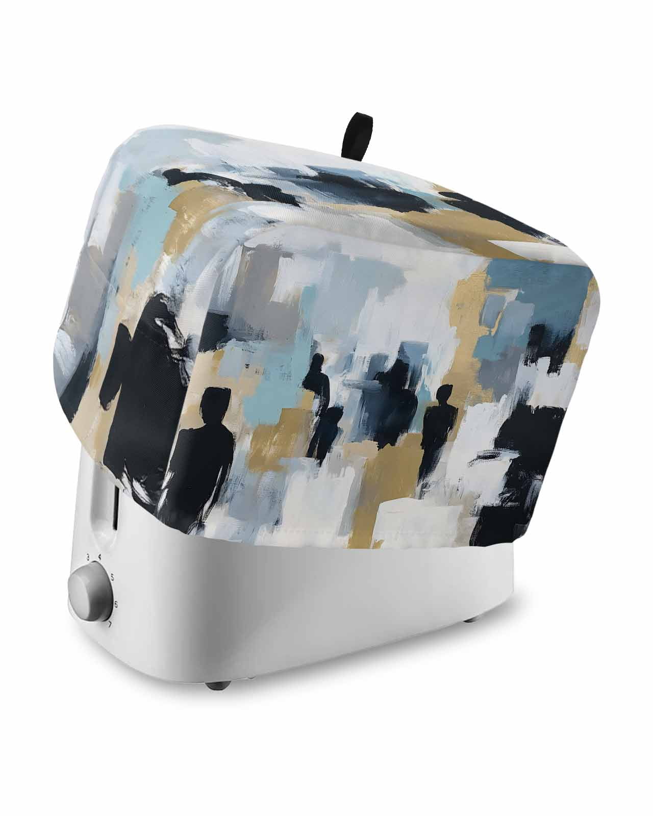 Fsddascl Abstract Black Gold Small Toaster Cover 2 Slice, Kitchen ...