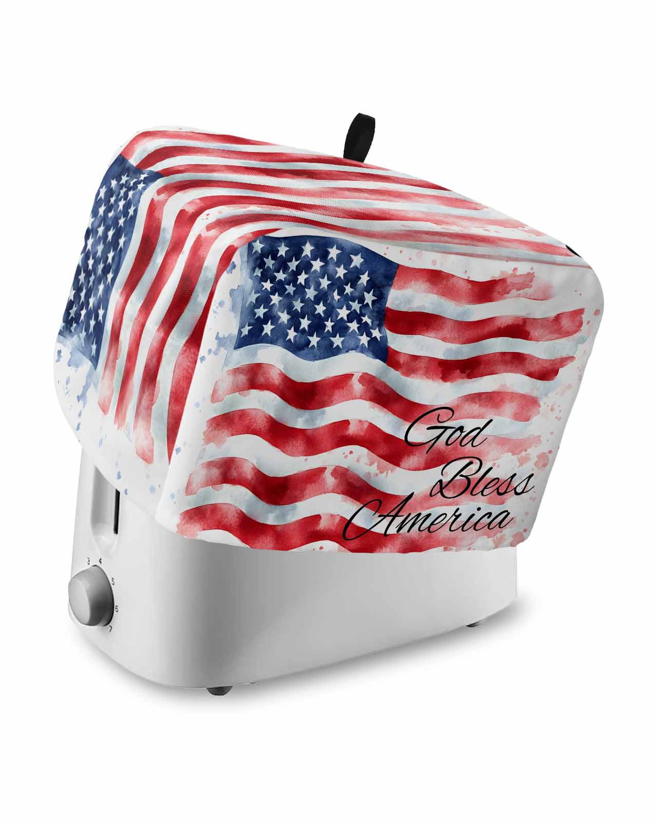 Fsddascl American Flag Small Toaster Cover 2 Slice, Kitchen Appliance ...