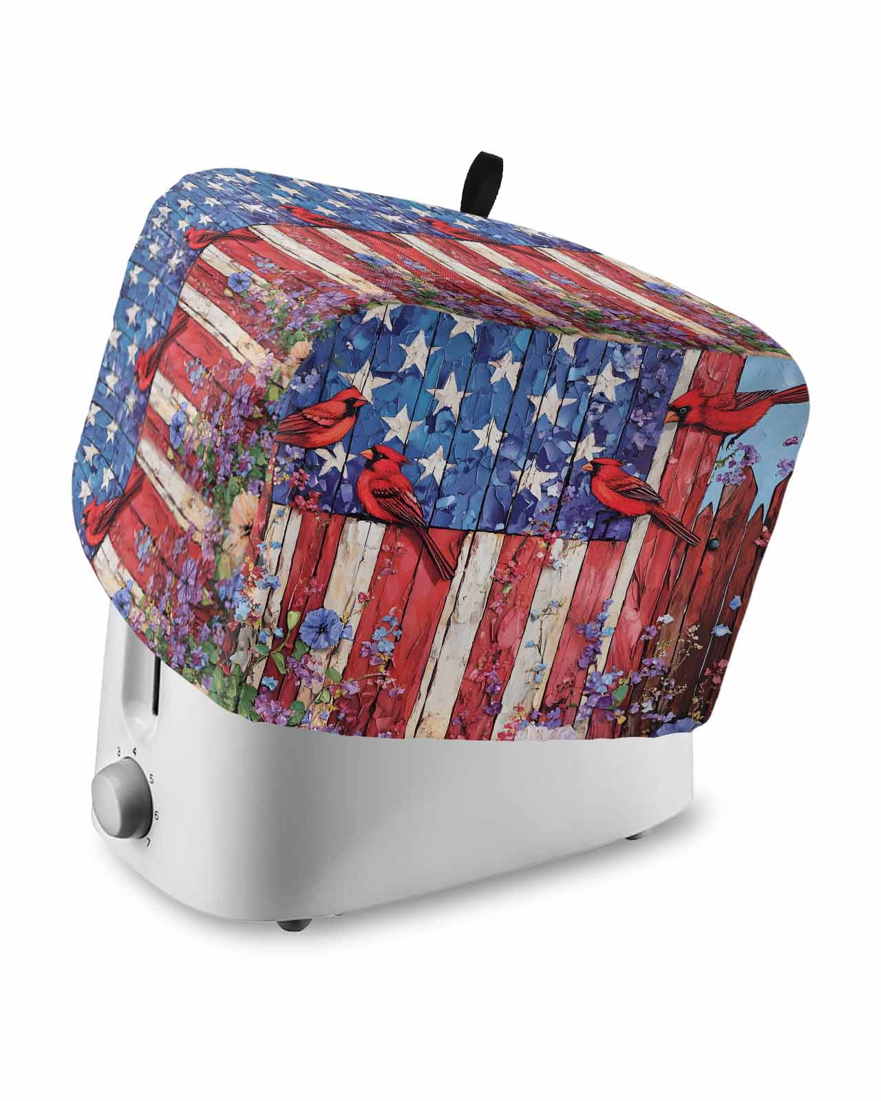 Fsddascl American Flag Toaster Cover 2 Slice, Small Kitchen Appliance ...