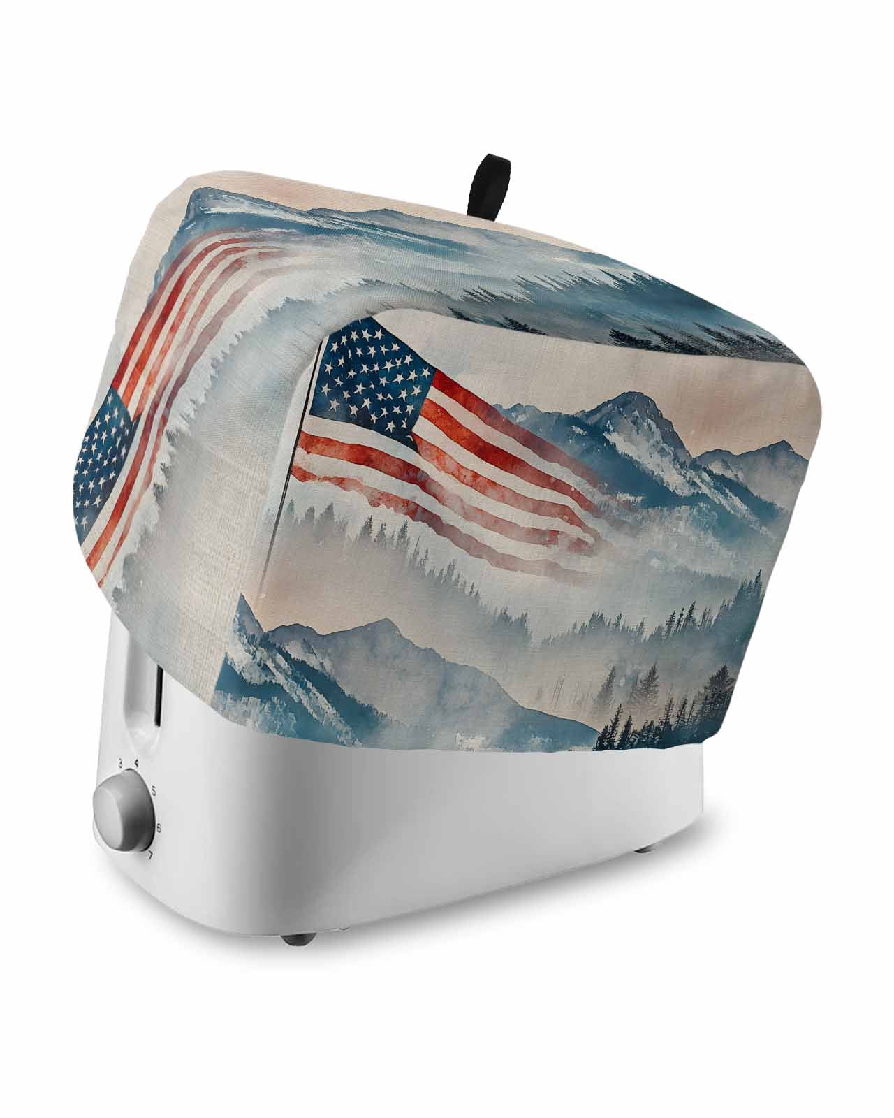 Fsddascl American Flag Toaster Cover 4 Slice, Large Kitchen Appliance ...