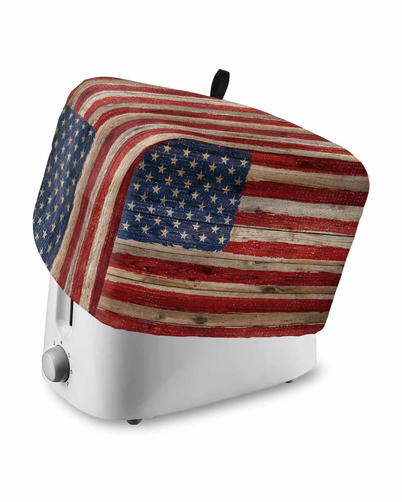 Fsddascl American Flag Toaster Cover 4 Slice, Large Kitchen Appliance ...