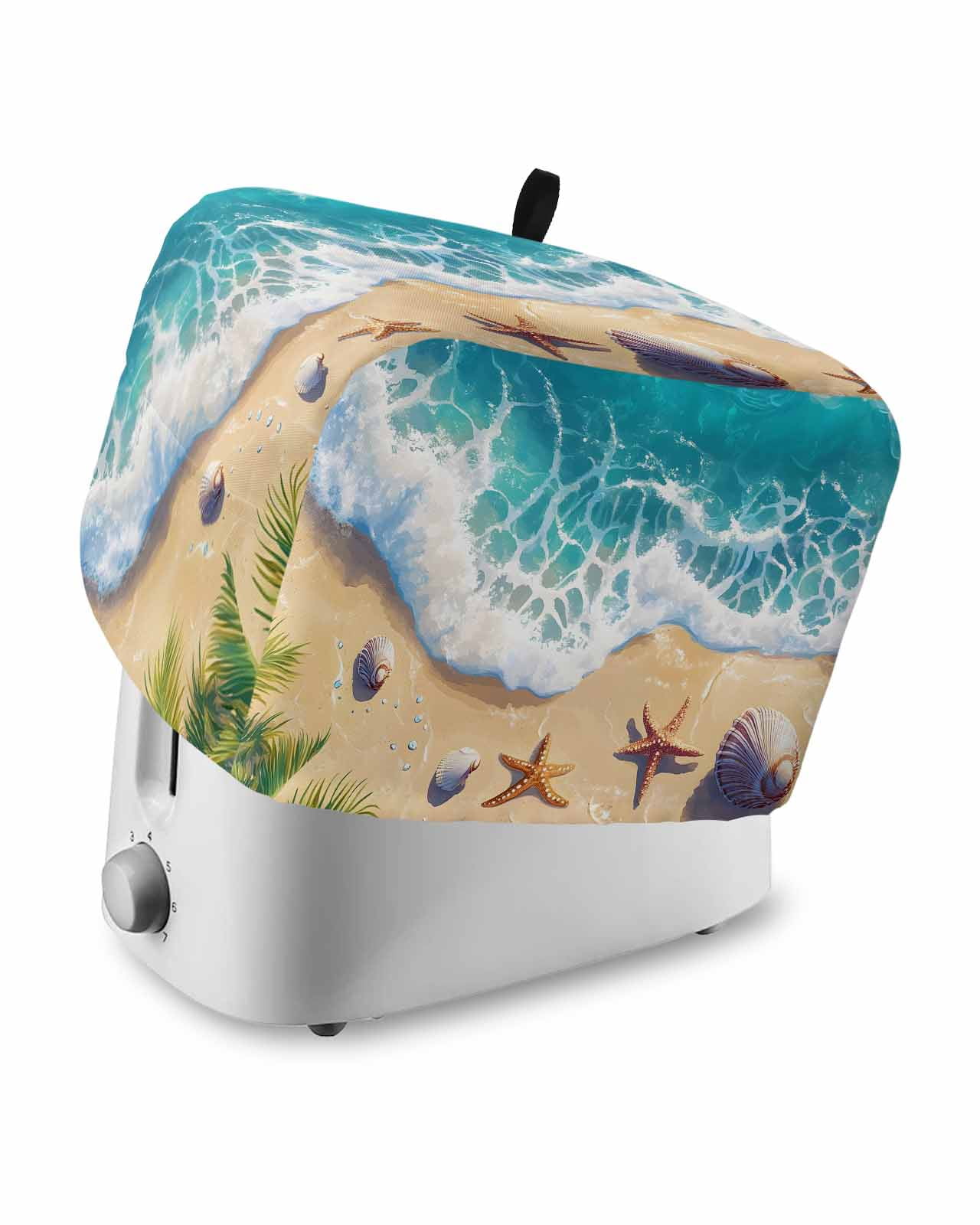 Fsddascl Beach Coastal Toaster Cover 2 Slice, Small Kitchen Appliance ...
