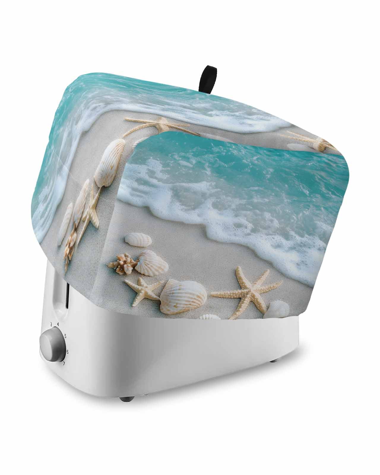 Fsddascl Beach Coastal Toaster Cover 2 Slice, Small Kitchen Appliance ...