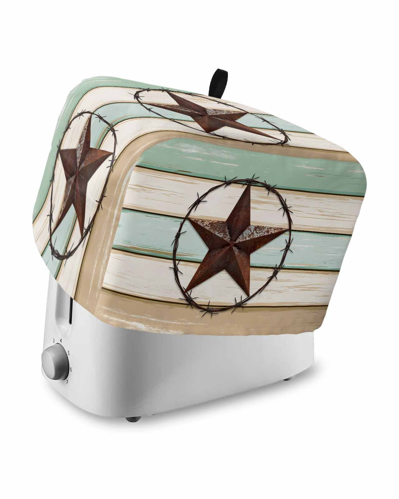 Fsddascl Beige Sage Green Texas Star Small Toaster Cover 2 Slice ...