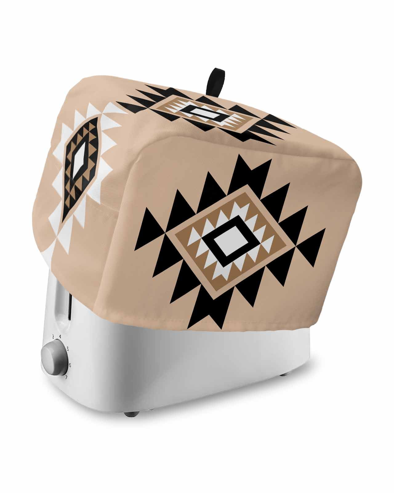 Fsddascl Black Khaki Boho Toaster Cover 2 Slice, Small Kitchen ...