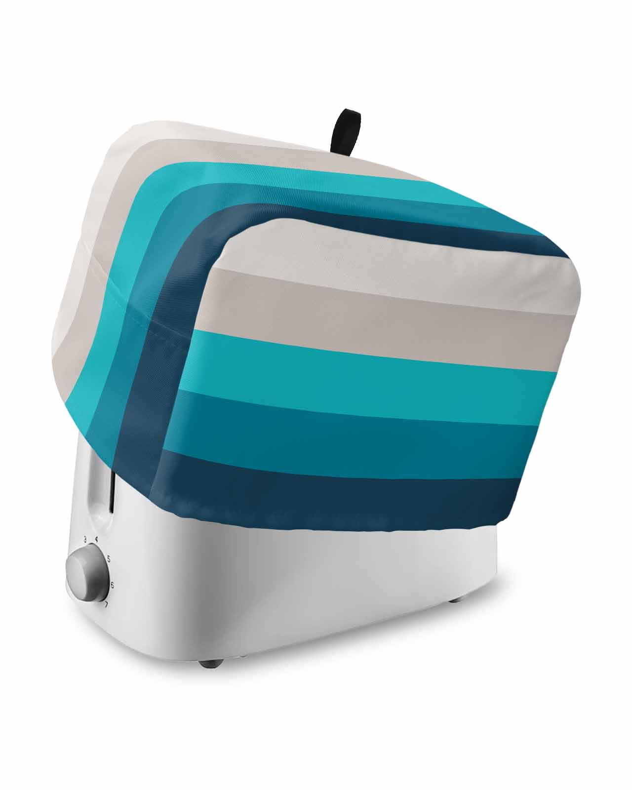 Fsddascl Blue Aqua Ombre Toaster Cover 2 Slice, Small Kitchen Appliance ...