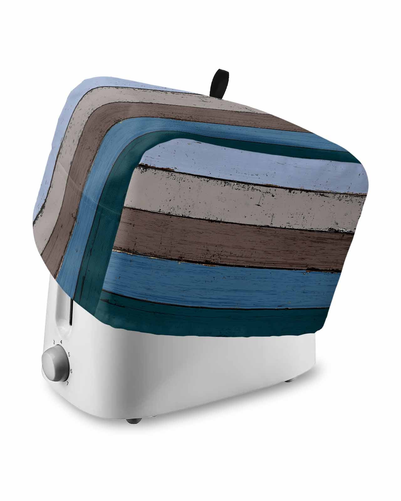 Fsddascl Blue Brown Grey Small Toaster Cover 2 Slice, Kitchen Appliance ...