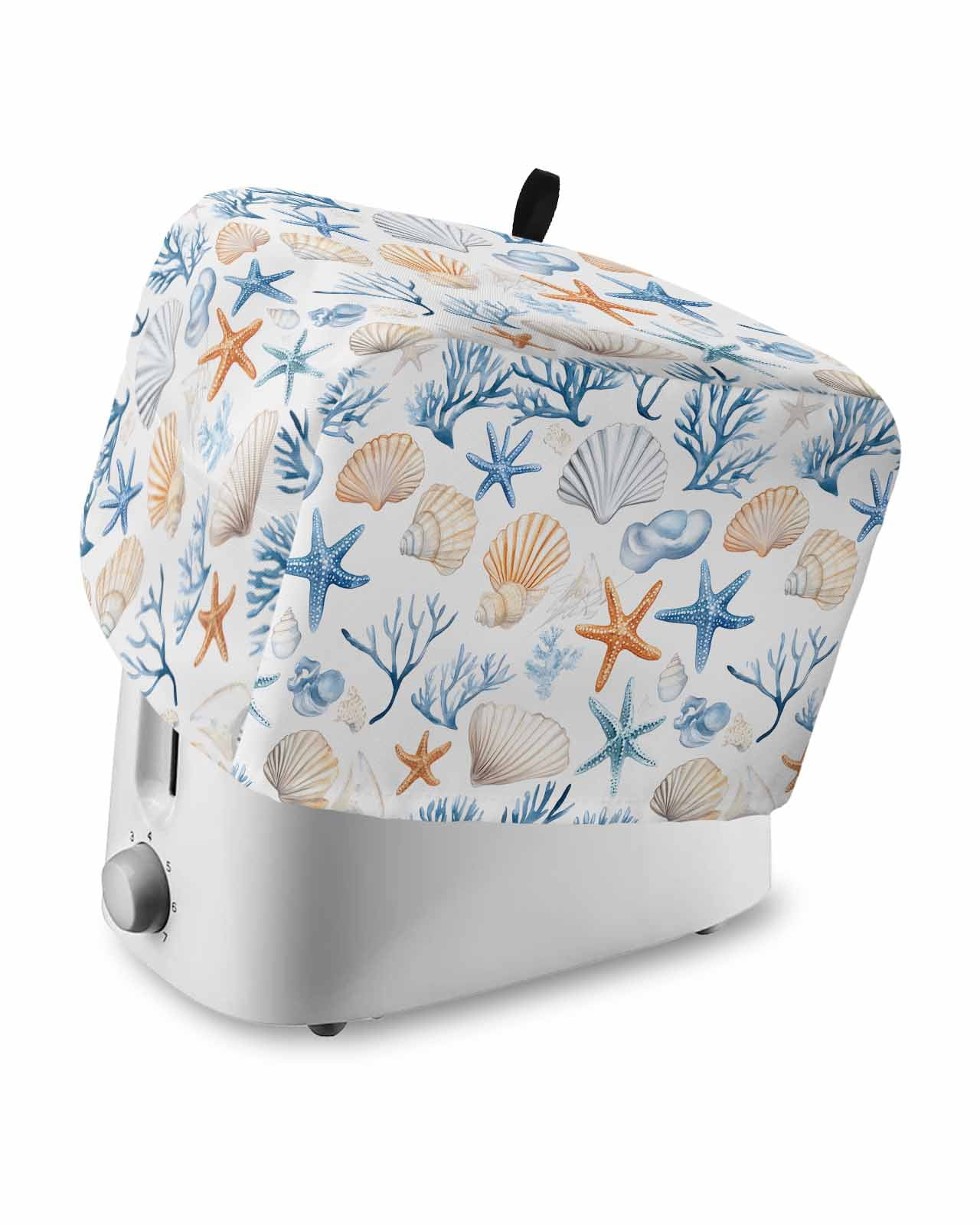 Fsddascl Blue Coastal Coral Small Toaster Cover 2 Slice, Kitchen ...