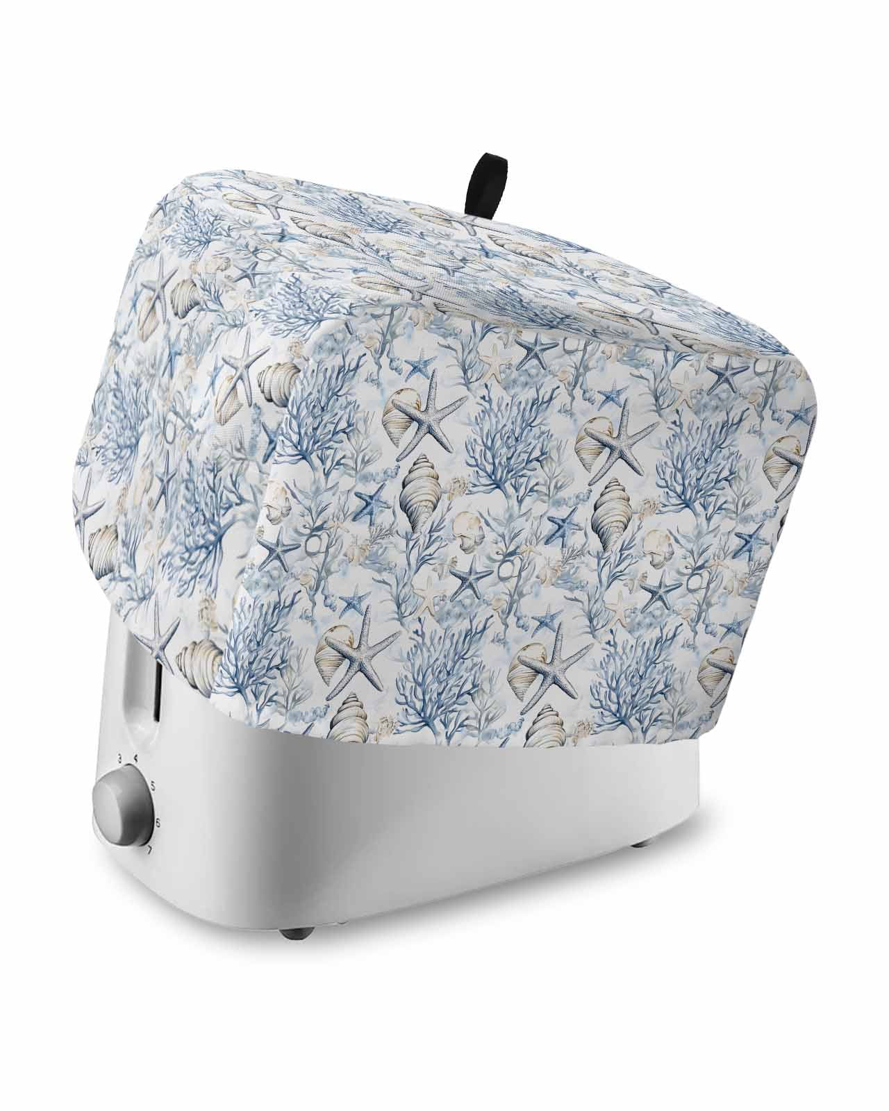 Fsddascl Blue Coastal Small Toaster Cover 2 Slice, Kitchen Appliance ...