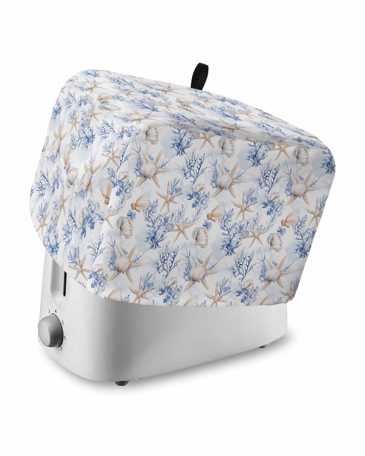 Fsddascl Blue Coastal Small Toaster Cover 2 Slice, Kitchen Appliance ...