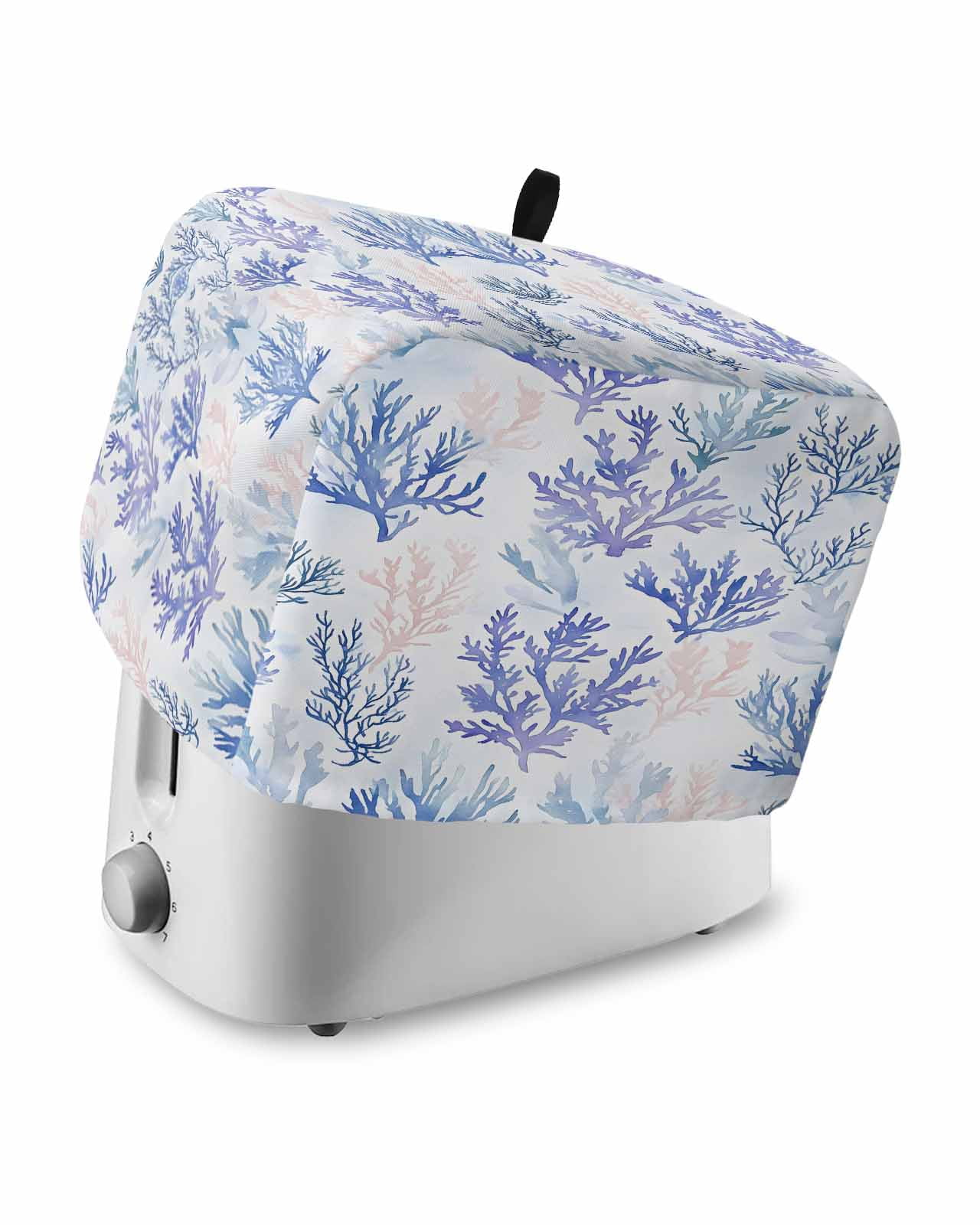 Fsddascl Blue Coral Coastal Small Toaster Cover 2 Slice, Kitchen ...