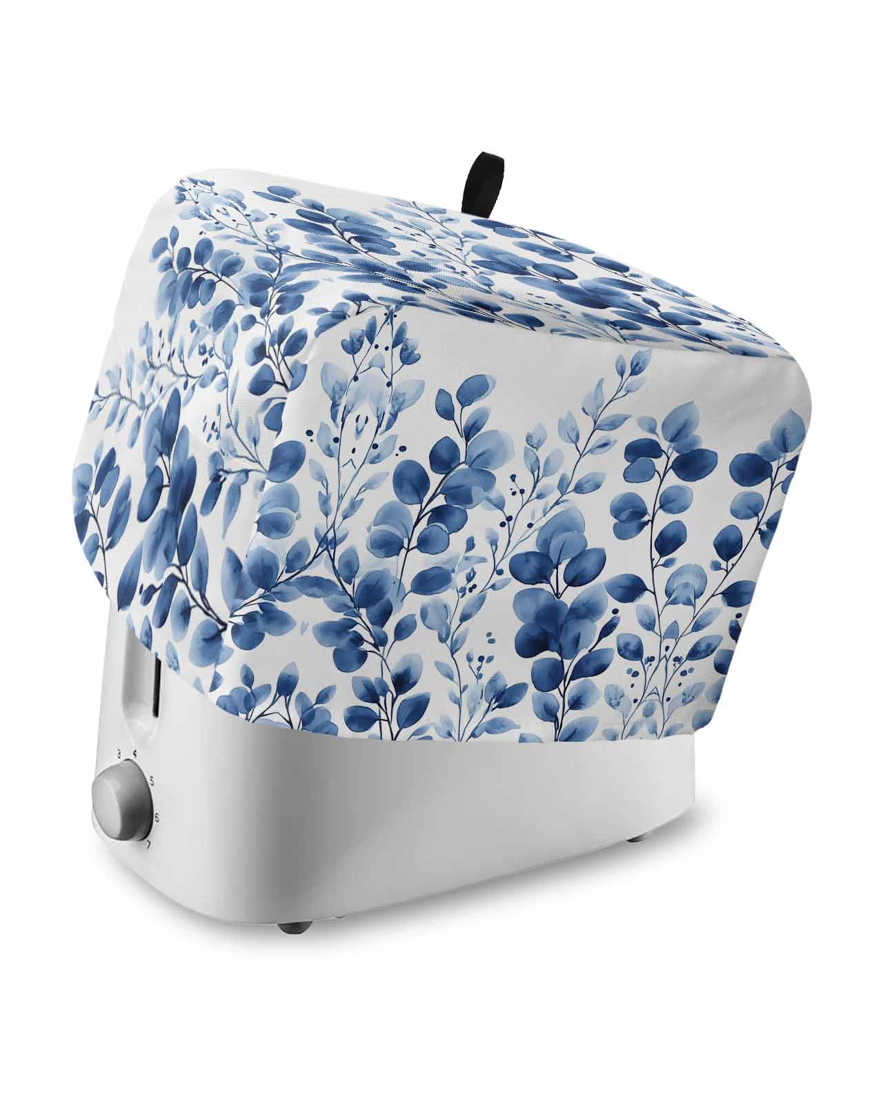 Fsddascl Blue Eucalyptus Toaster Cover 4 Slice, Large Kitchen Appliance Covers, Spring Botanical ...