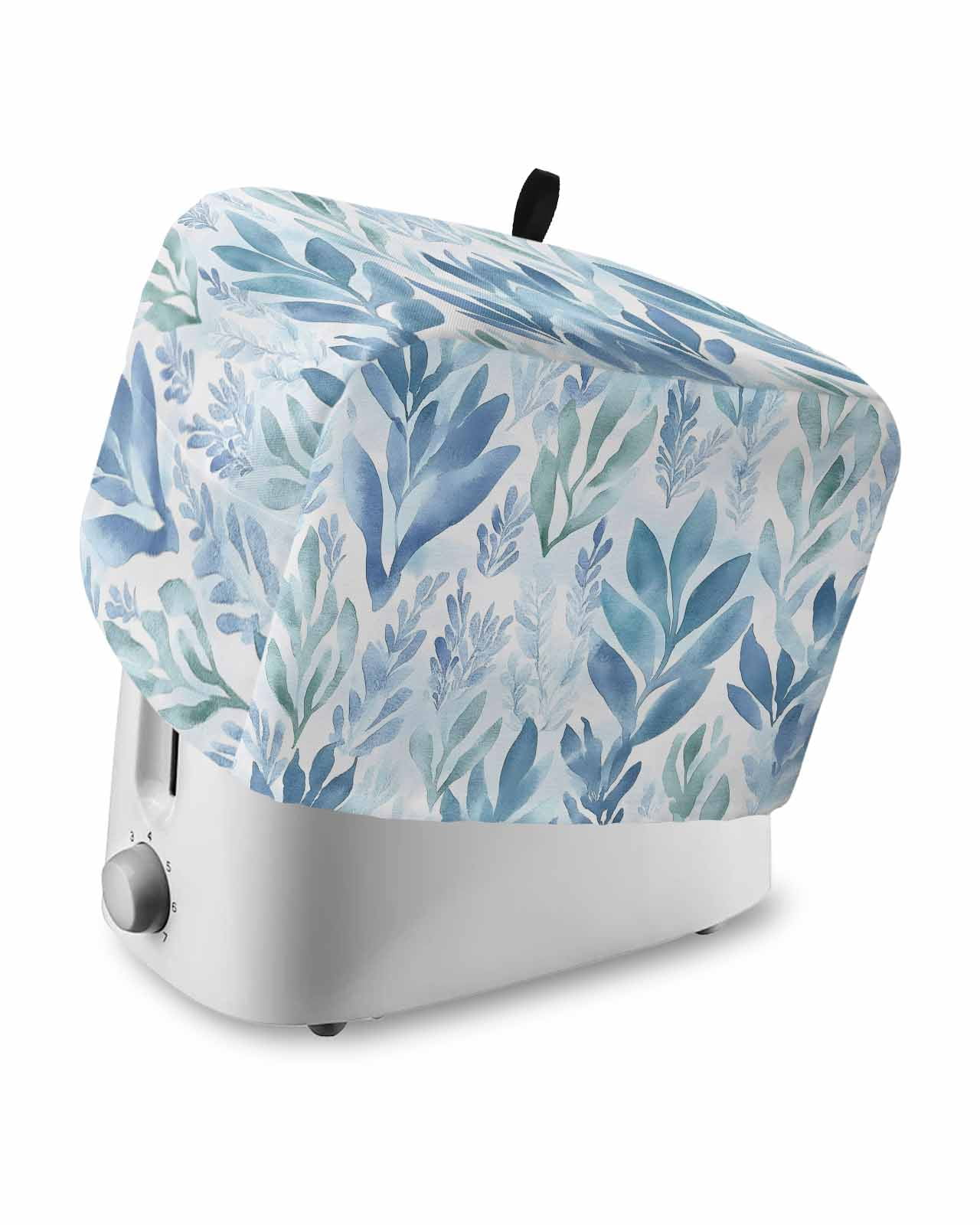 Fsddascl Blue Green Botanical Small Toaster Cover 2 Slice, Kitchen ...