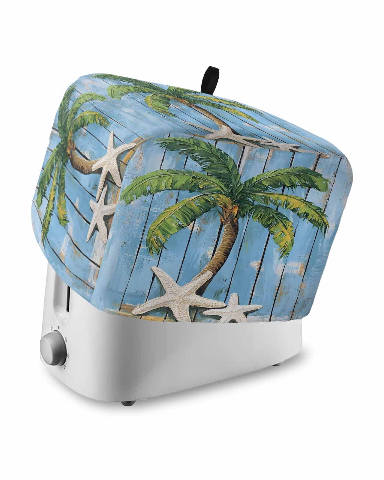 Fsddascl Blue Green Coastal Beach Toaster Cover 2 Slice, Small Kitchen ...