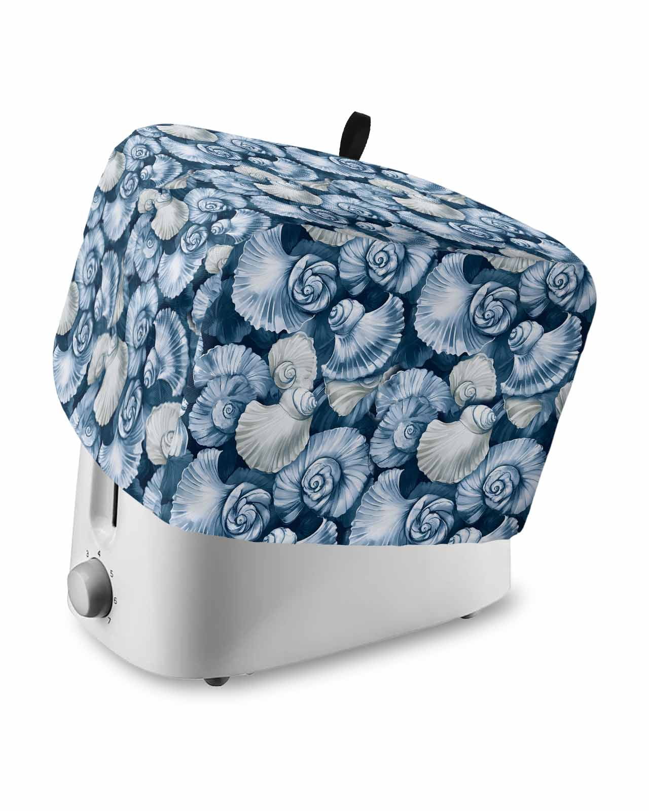 Fsddascl Blue Ocean Conch Toaster Cover 2 Slice, Small Kitchen ...