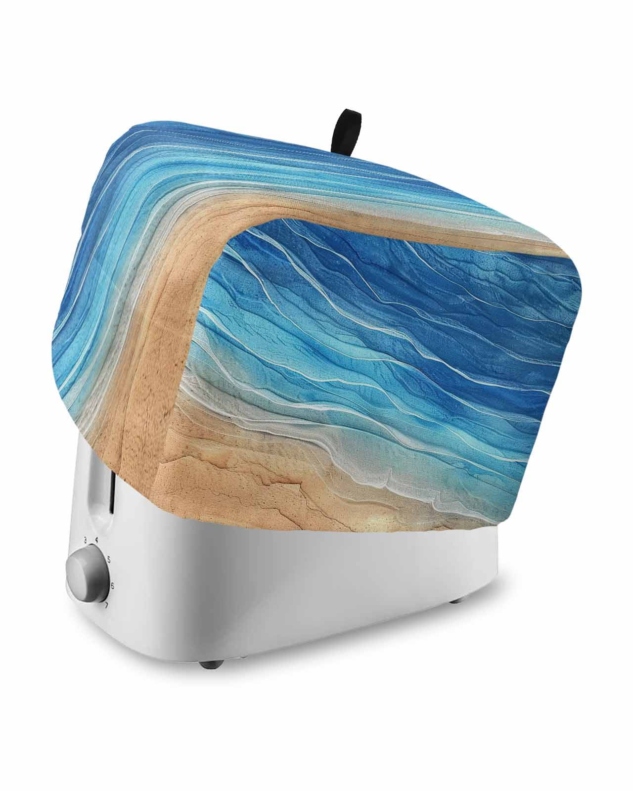 Fsddascl Blue Ombre Coastal Toaster Cover 2 Slice, Small Kitchen ...