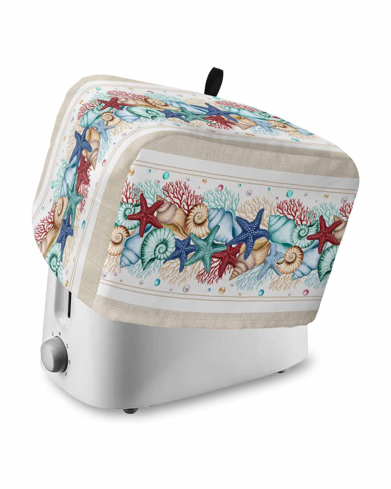 Fsddascl Blue Starfish Beach Toaster Cover 2 Slice, Small Kitchen ...