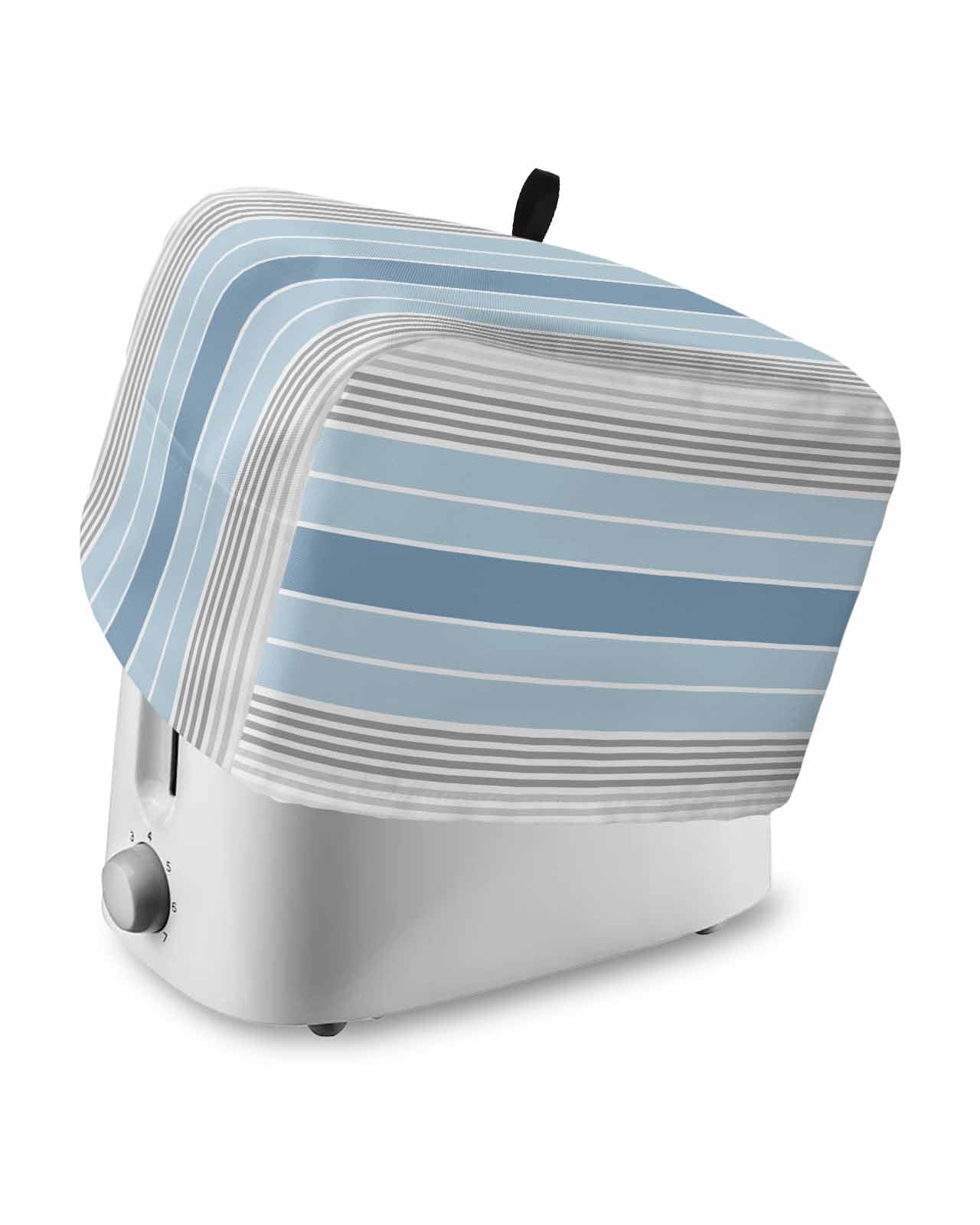 Fsddascl Blue Striped Toaster Cover 2 Slice, Small Kitchen Appliance ...