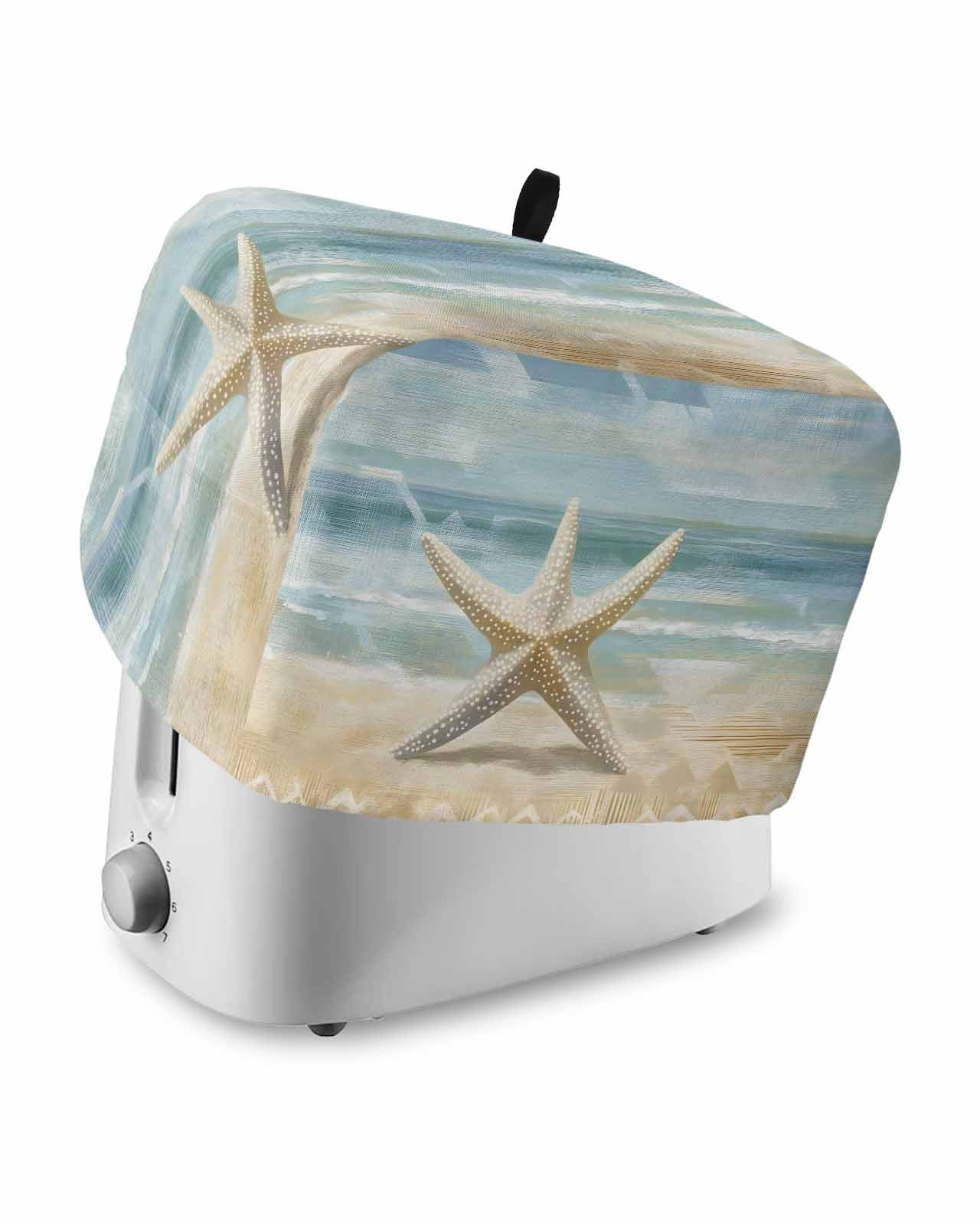 Fsddascl Boho Coastal Beach Toaster Cover 4 Slice, Large Kitchen ...
