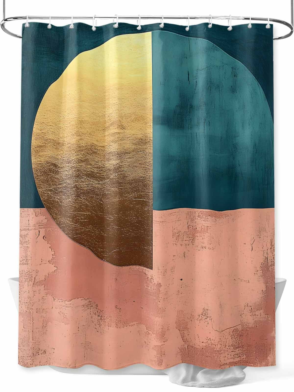 Fsddascl Boho Shower Curtain Set - Extra Long 72" x 96" Washable ...