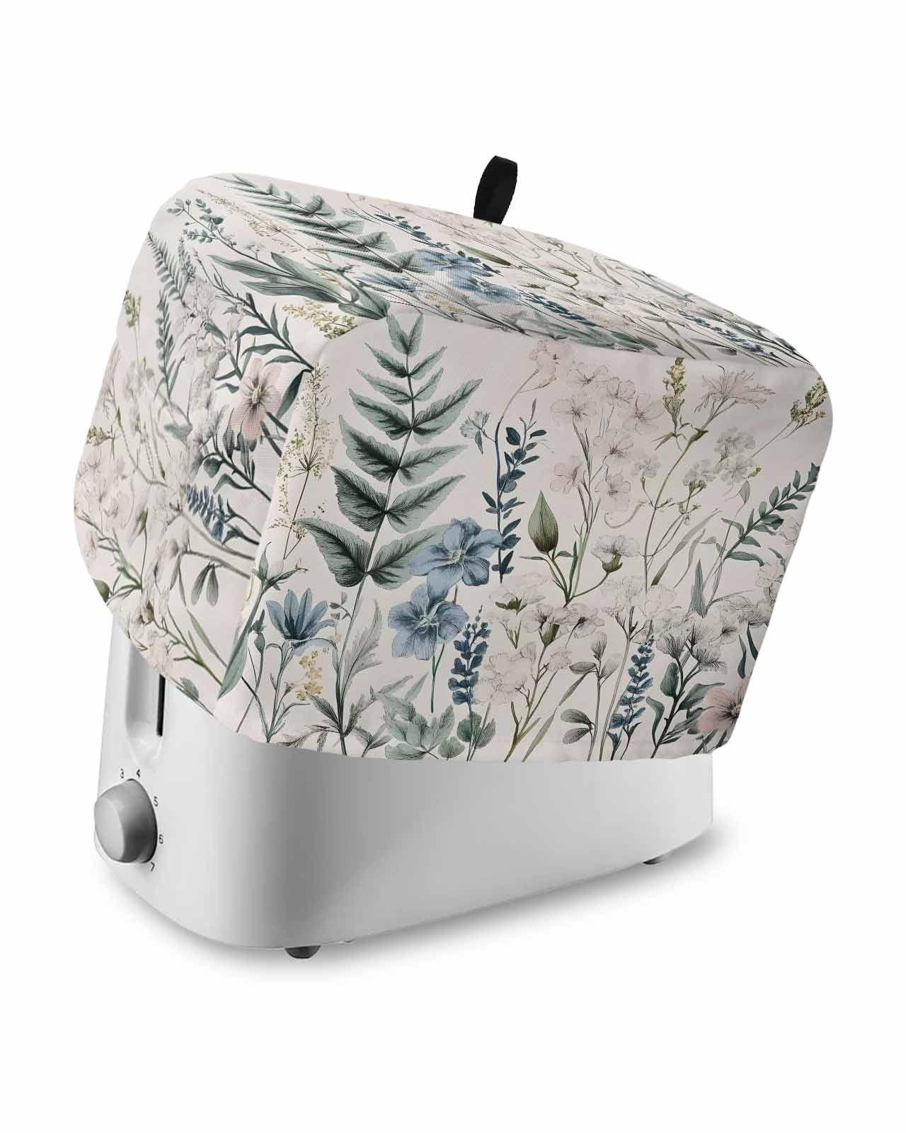 Fsddascl Botanical Floral Small Toaster Cover 2 Slice, Kitchen ...