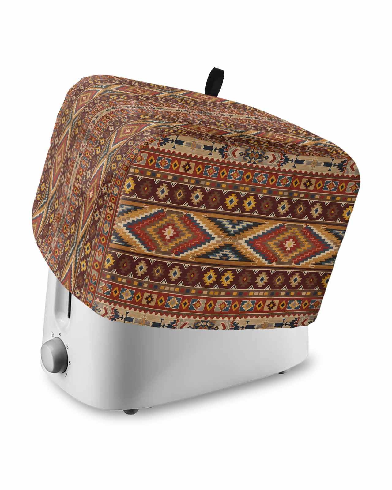 Fsddascl Brown Southwest Aztec Toaster Cover 2 Slice, Small Kitchen ...