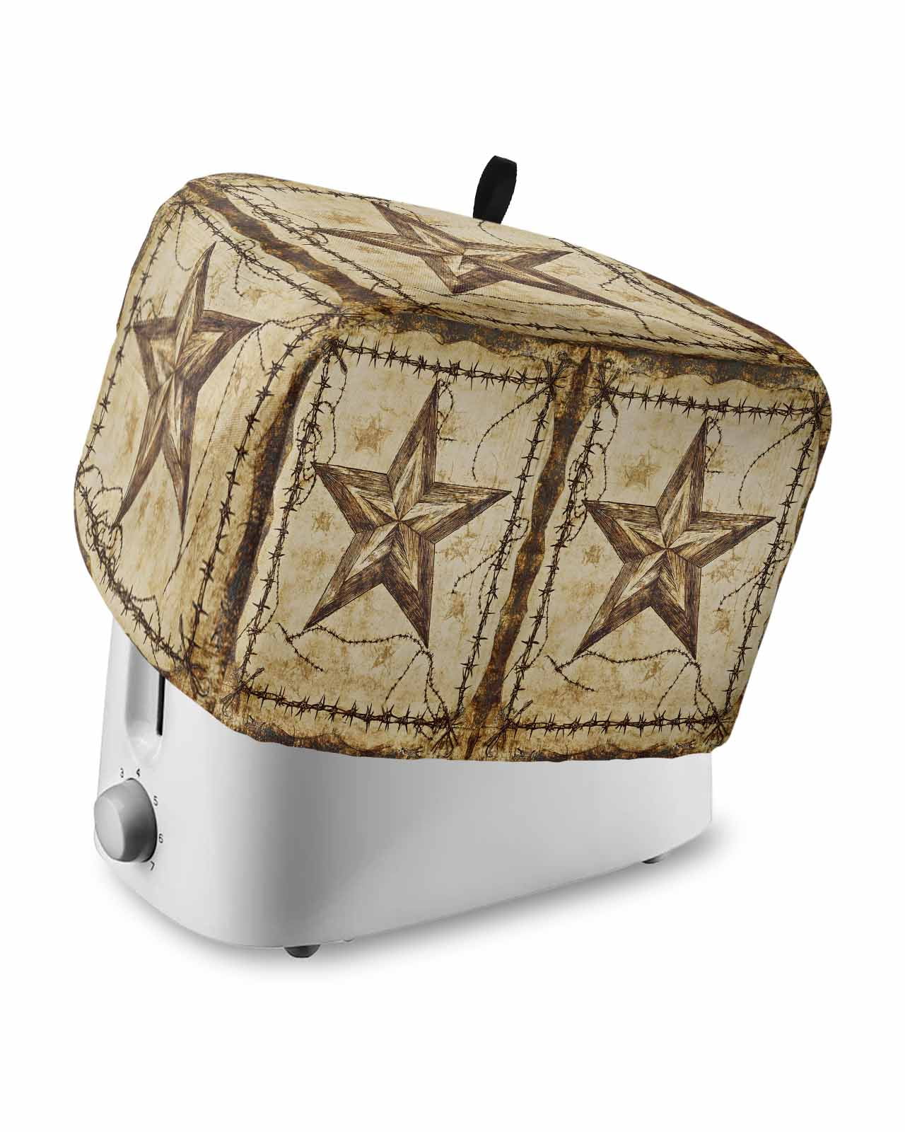Fsddascl Brown Texas Star Country Small Toaster Cover 2 Slice, Kitchen ...