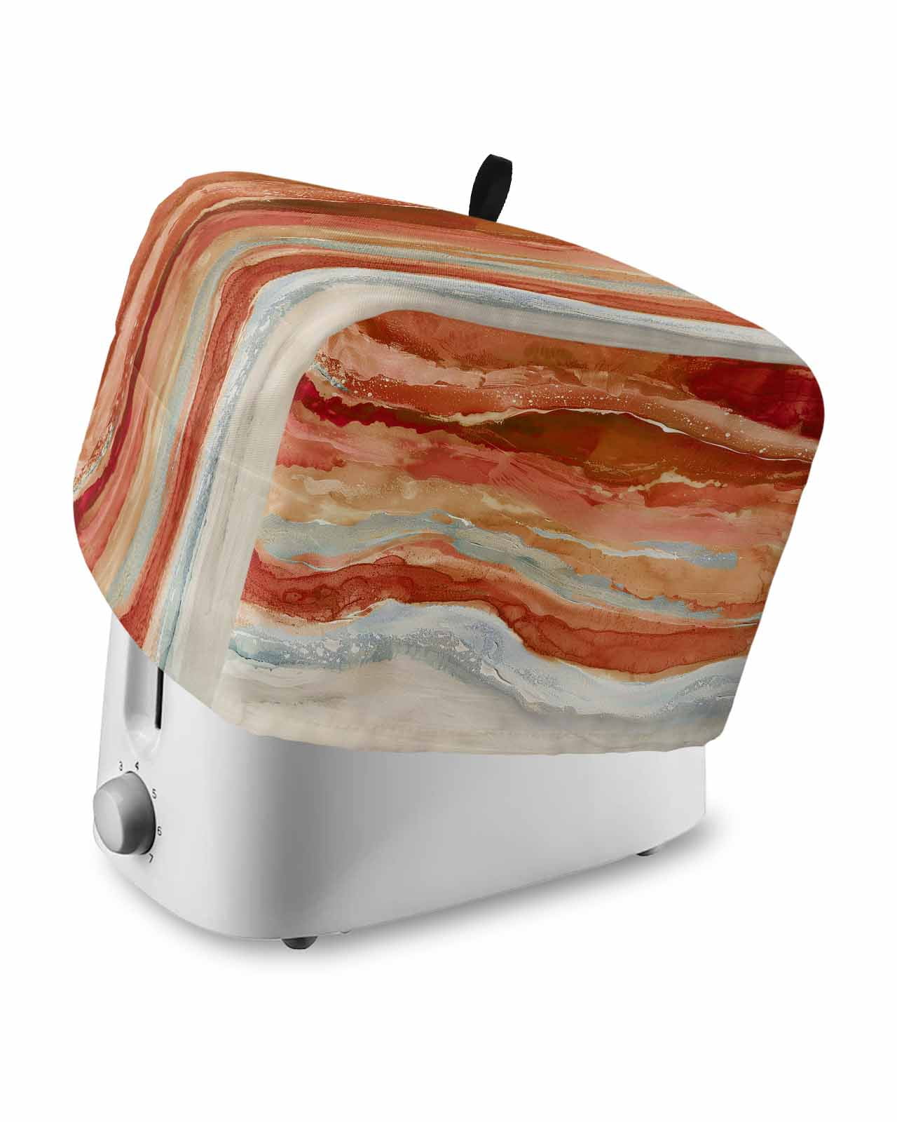 Fsddascl Burnt Orange Coastal Toaster Cover 2 Slice, Small Kitchen ...