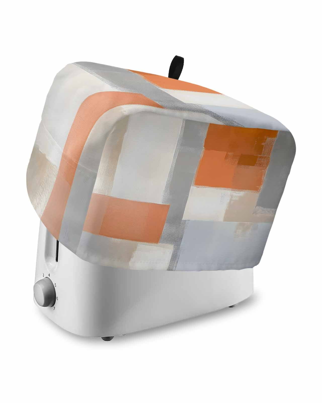 Fsddascl Burnt Orange Grey Toaster Cover 2 Slice, Small Kitchen ...
