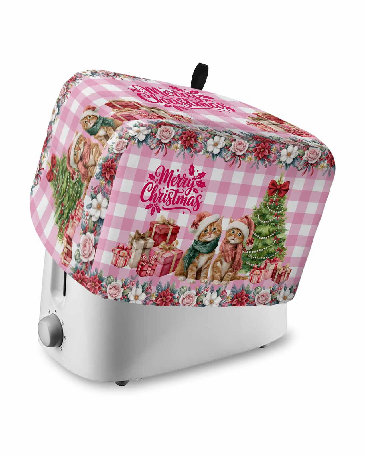 Fsddascl Christmas Cats Small Toaster Cover 2 Slice, Kitchen Appliance ...