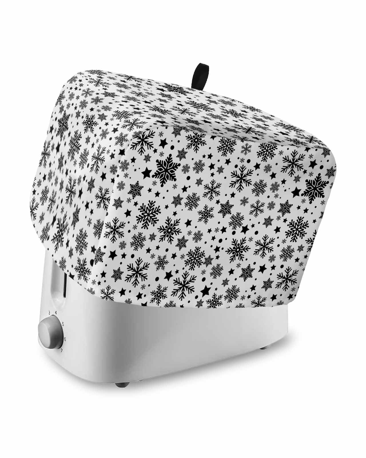 Fsddascl Christmas Snowflakes Toaster Cover 2 Slice, Small Kitchen ...