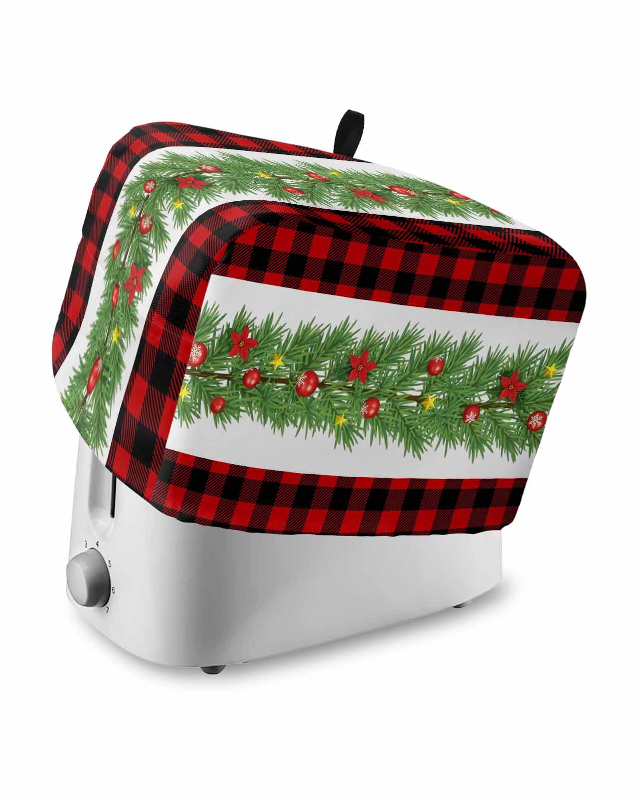 Fsddascl Christmas Toaster Cover 2 Slice, Small Kitchen Appliance ...