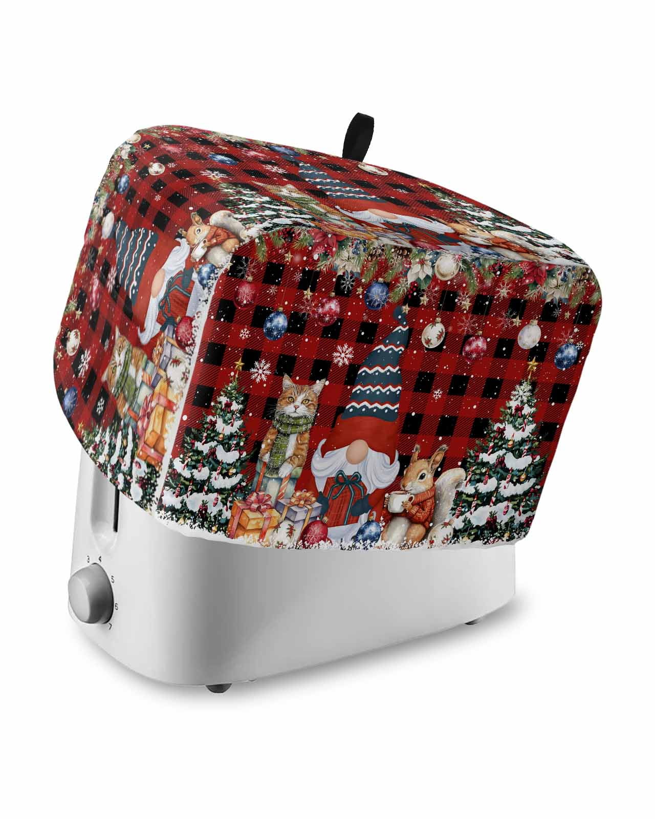 Fsddascl Christmas Toaster Cover 4 Slice, Large Kitchen Appliance ...