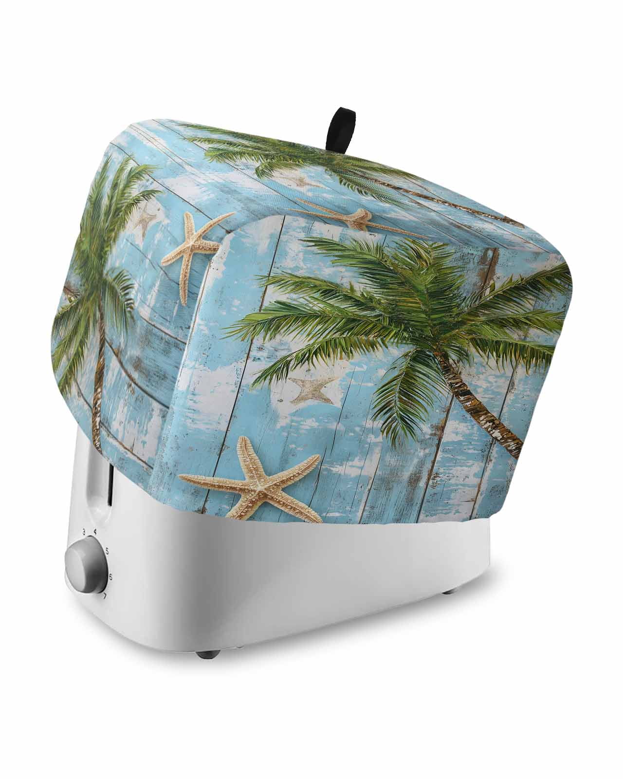 Fsddascl Coastal Beach Blue Toaster Cover 2 Slice, Small Kitchen ...