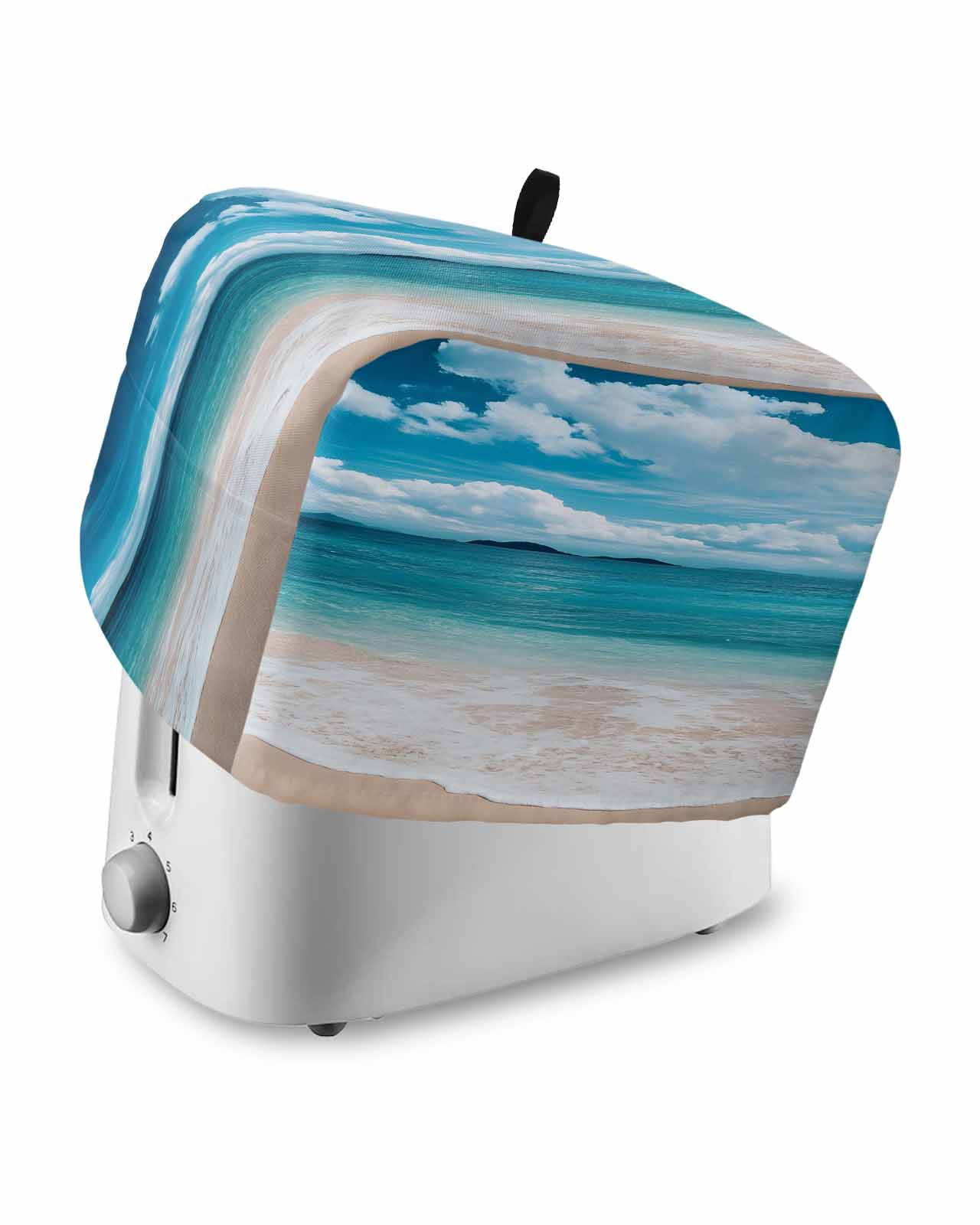 Fsddascl Coastal Beach Small Toaster Cover 2 Slice, Kitchen Appliance ...