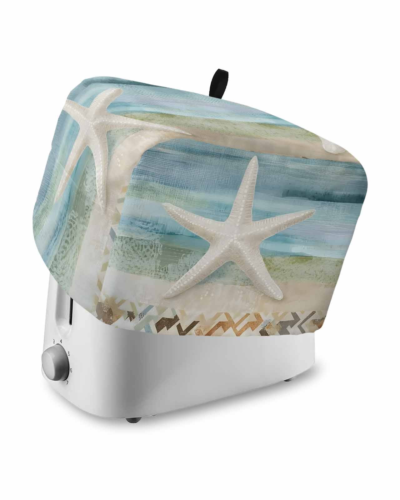 Fsddascl Coastal Beach Small Toaster Cover 2 Slice, Kitchen Appliance ...