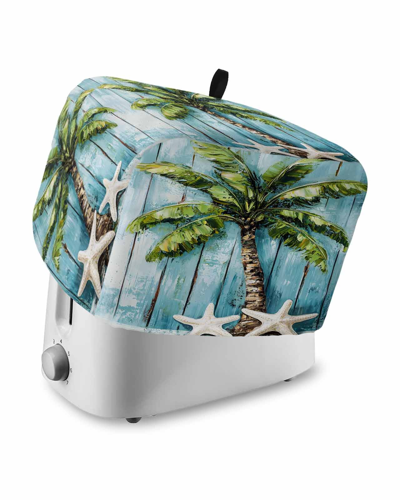 Fsddascl Coastal Beach Starfish Toaster Cover 4 Slice, Large Kitchen ...