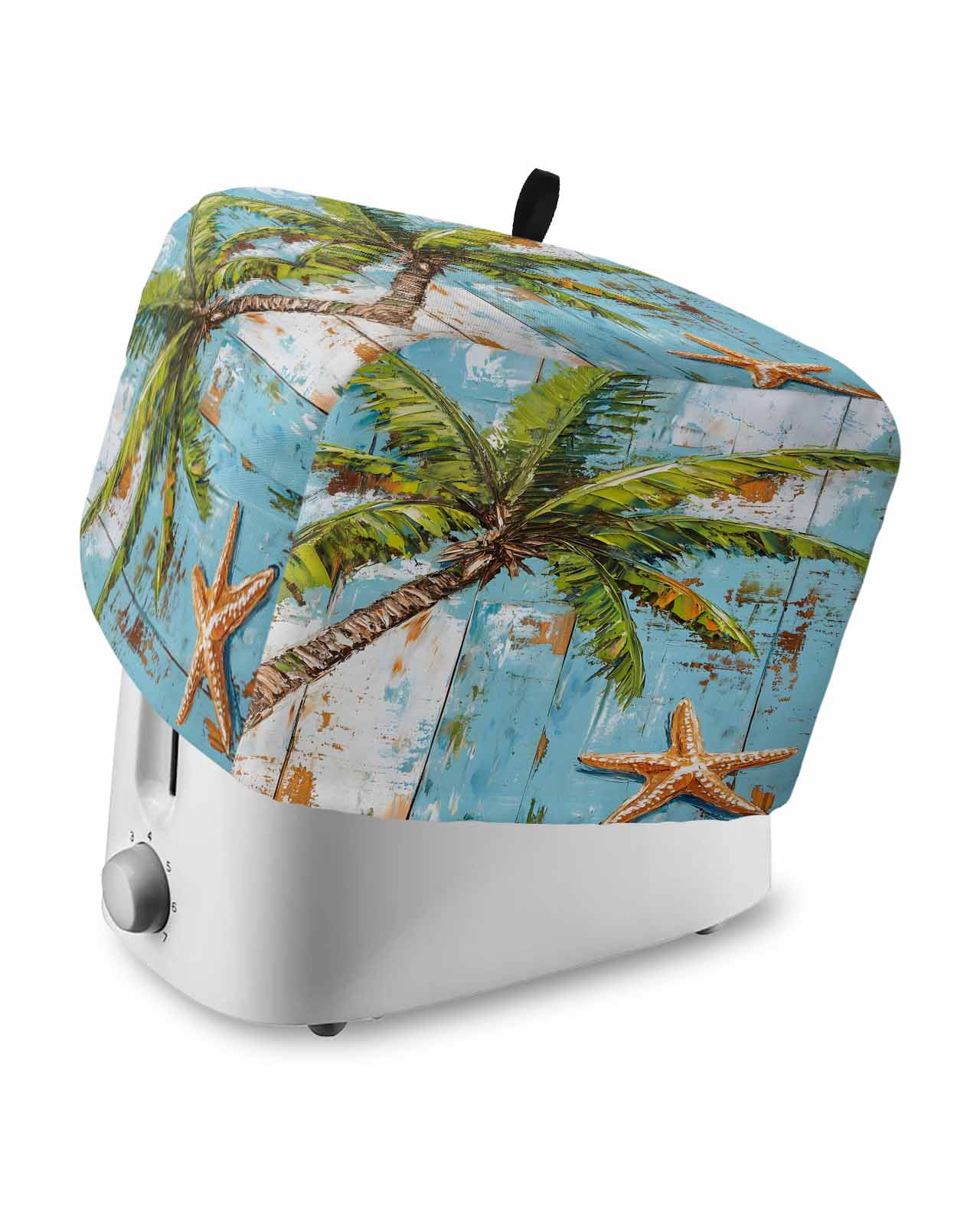 Fsddascl Coastal Beach Toaster Cover 2 Slice, Small Kitchen Appliance ...