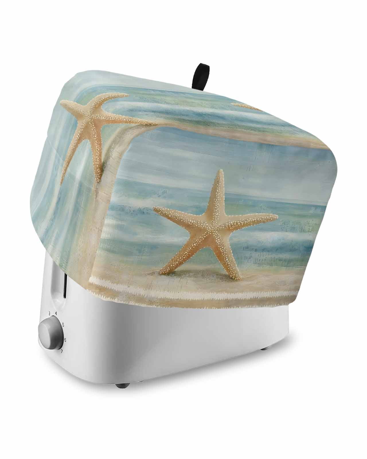 Fsddascl Coastal Beach Toaster Cover 2 Slice, Small Kitchen Appliance ...