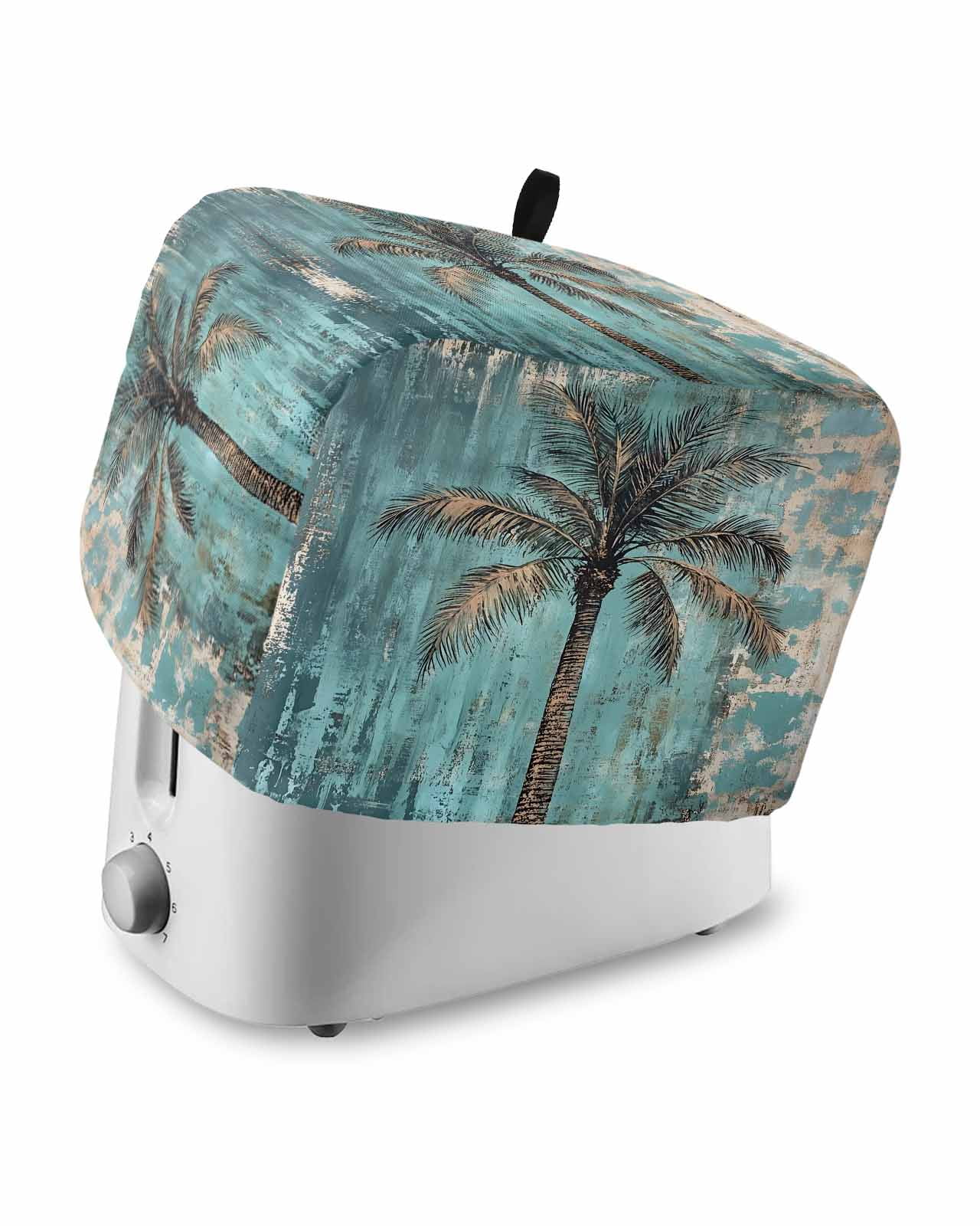 Fsddascl Coastal Beach Tree Green Small Toaster Cover 2 Slice, Kitchen ...
