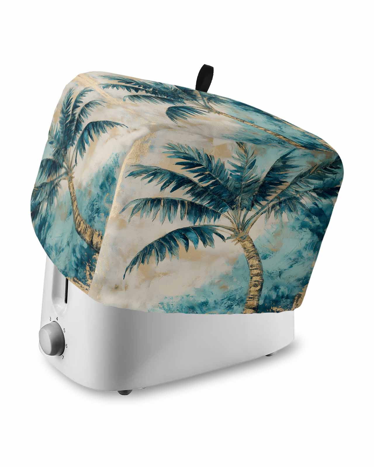 Fsddascl Coastal Beach Tree Toaster Cover 4 Slice, Large Kitchen ...