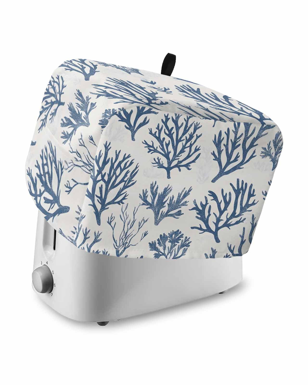 Fsddascl Coastal Blue Coral Small Toaster Cover 2 Slice, Kitchen ...